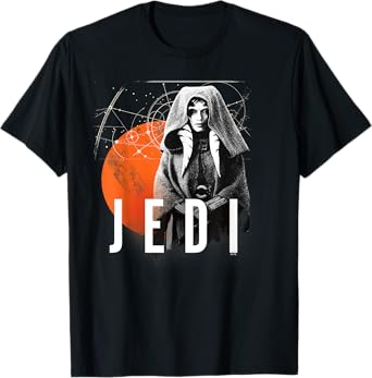 Amazon | Star Wars Ahsoka Tano Jedi Star Map Disney+ Tシャツ | Tシャツ・カットソー 通販